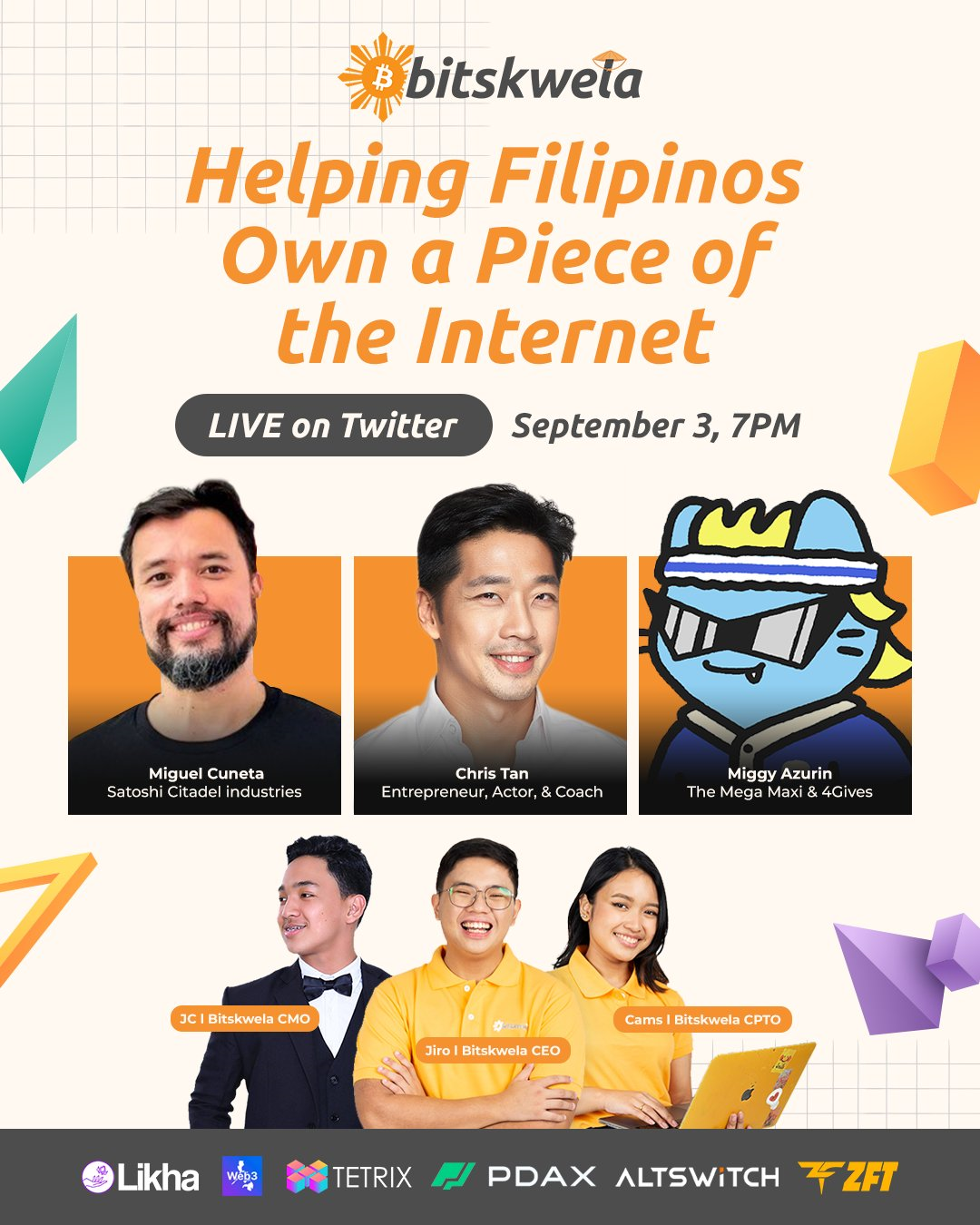 Helping Filipinos Own a Piece of the Internet | Crypto Events PH