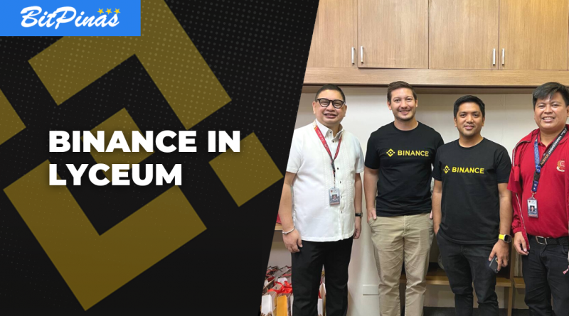Binance Continues Crypto Education Efforts at Lyceum University | BitPinas