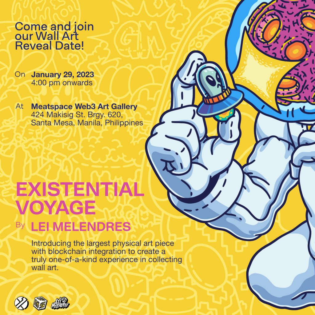 Existential Voyage - Mural Art NFT Reveal | BitPinas