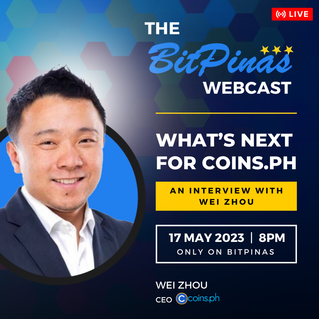 Exclusive Interview With Coins CEO Wei Zhou | BitPinas Webcast 16 | BitPinas