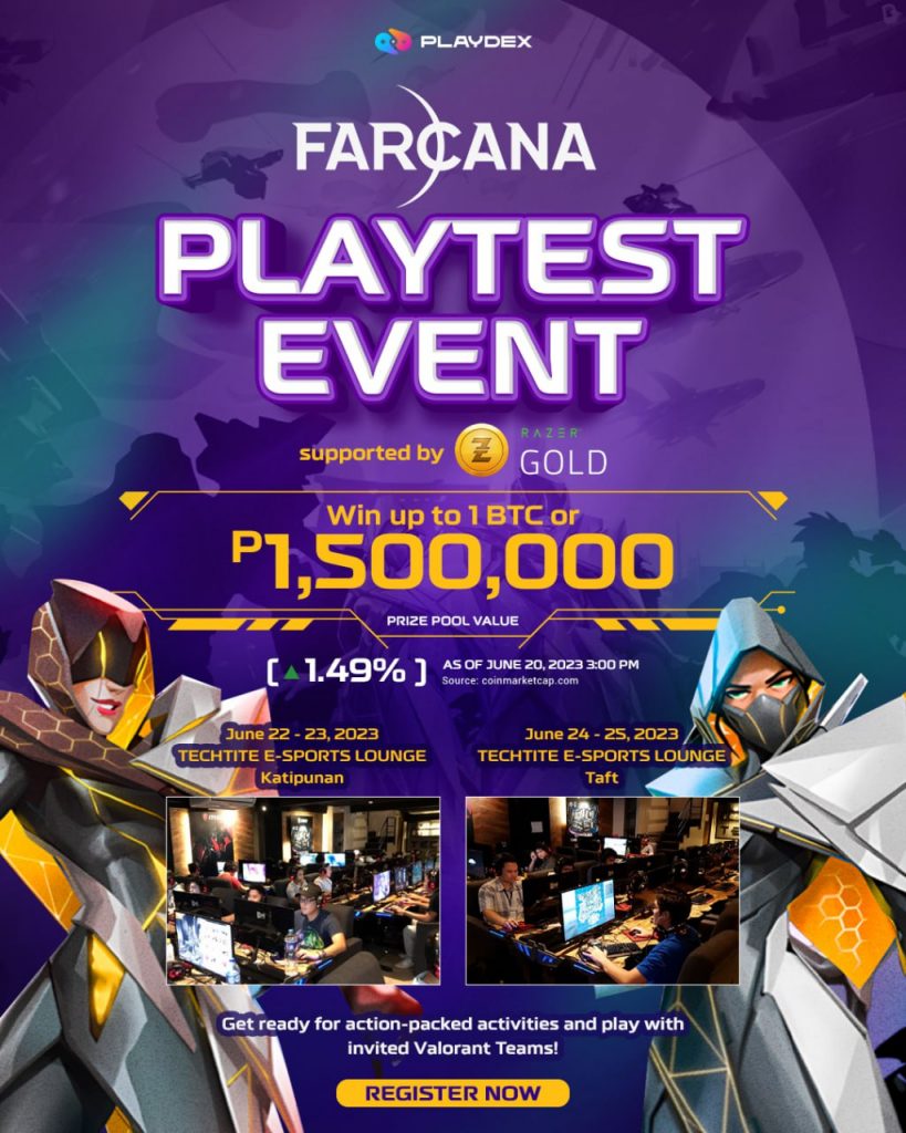 Web3 Gaming Platform Playdex Hosts Farcana's Playtest in PH | BitPinas