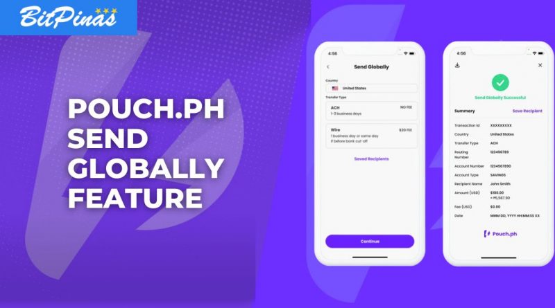 Pouch.ph New Feature Simplifies Money Transfer to US | BitPinas